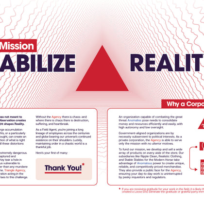 Triangle Agency (DIGITAL PDF ONLY) – Haunted Table